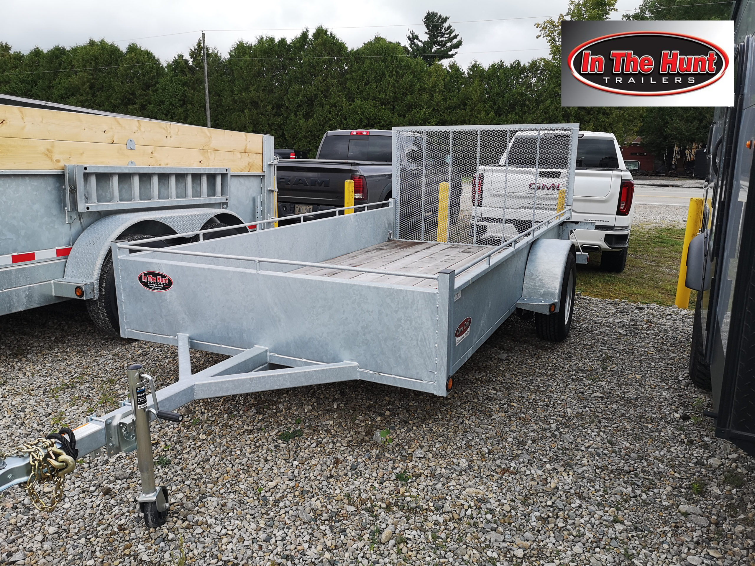 2023 Dura Trail 6x12 Galvanized Open Trailer - In The Hunt Trailers Inc.