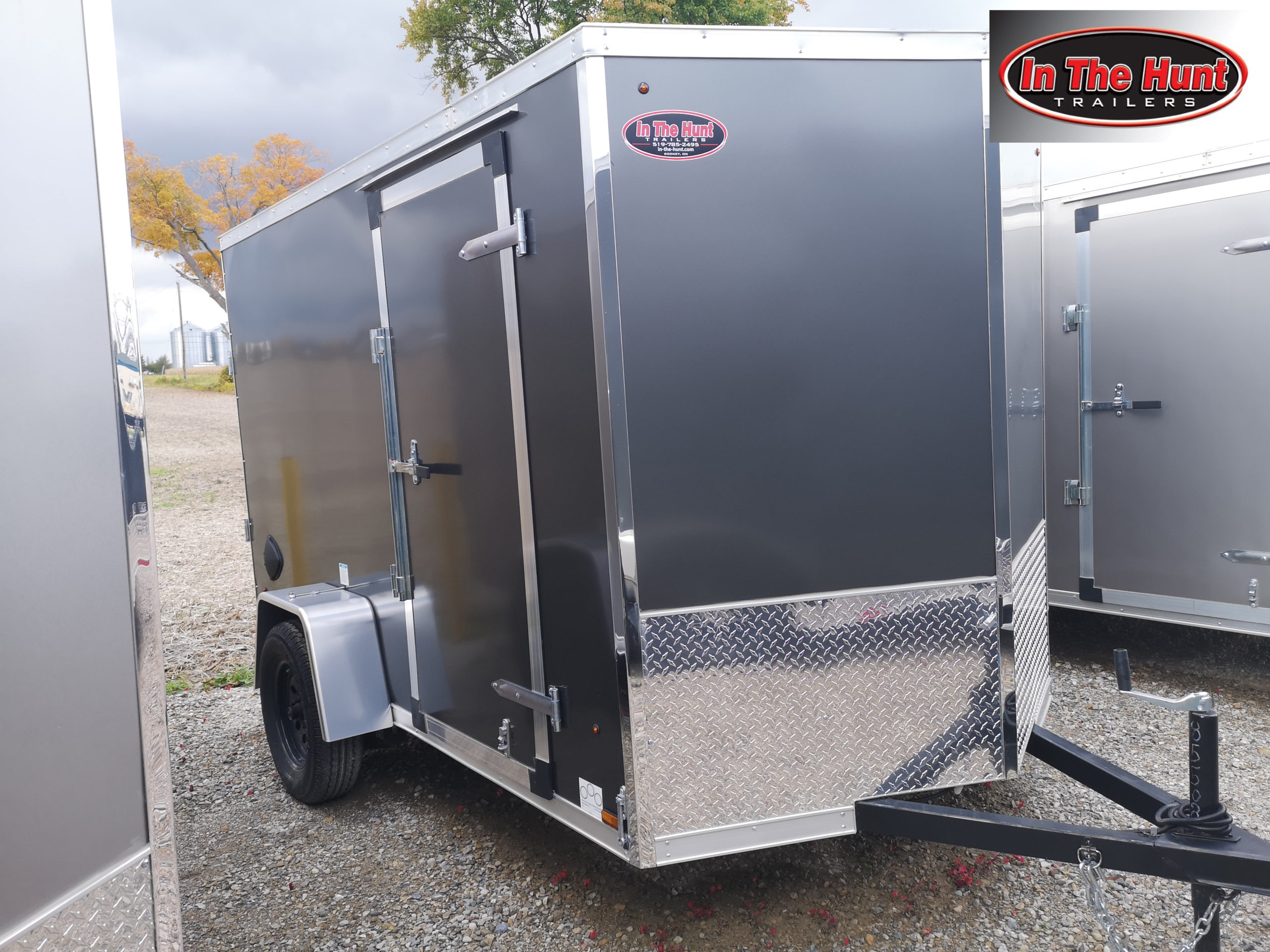 2025 US Cargo 6x10 Steel Enclosed - In The Hunt Trailers Inc.