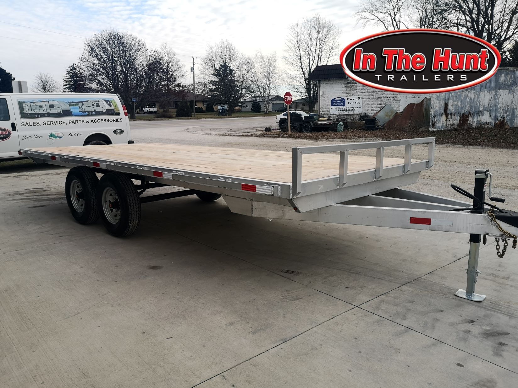 2024 Tow-Tek Trailers 8.5' Wide All Aluminum Deck Over - In The Hunt ...