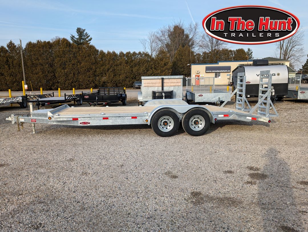 2025 DuraTrail 80"x20' 7 Ton Galvanized Equipment Hauler - In The Hunt ...