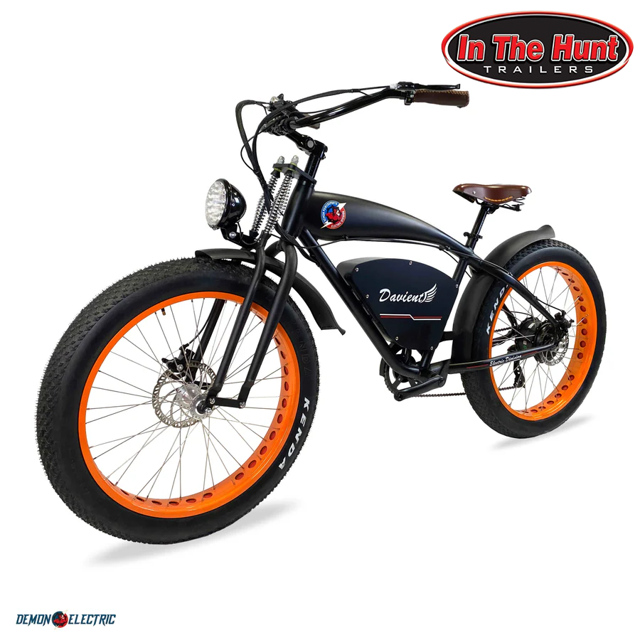 2024 Demon Electric Davient Cruiser E-Bike - In The Hunt Trailers Inc.